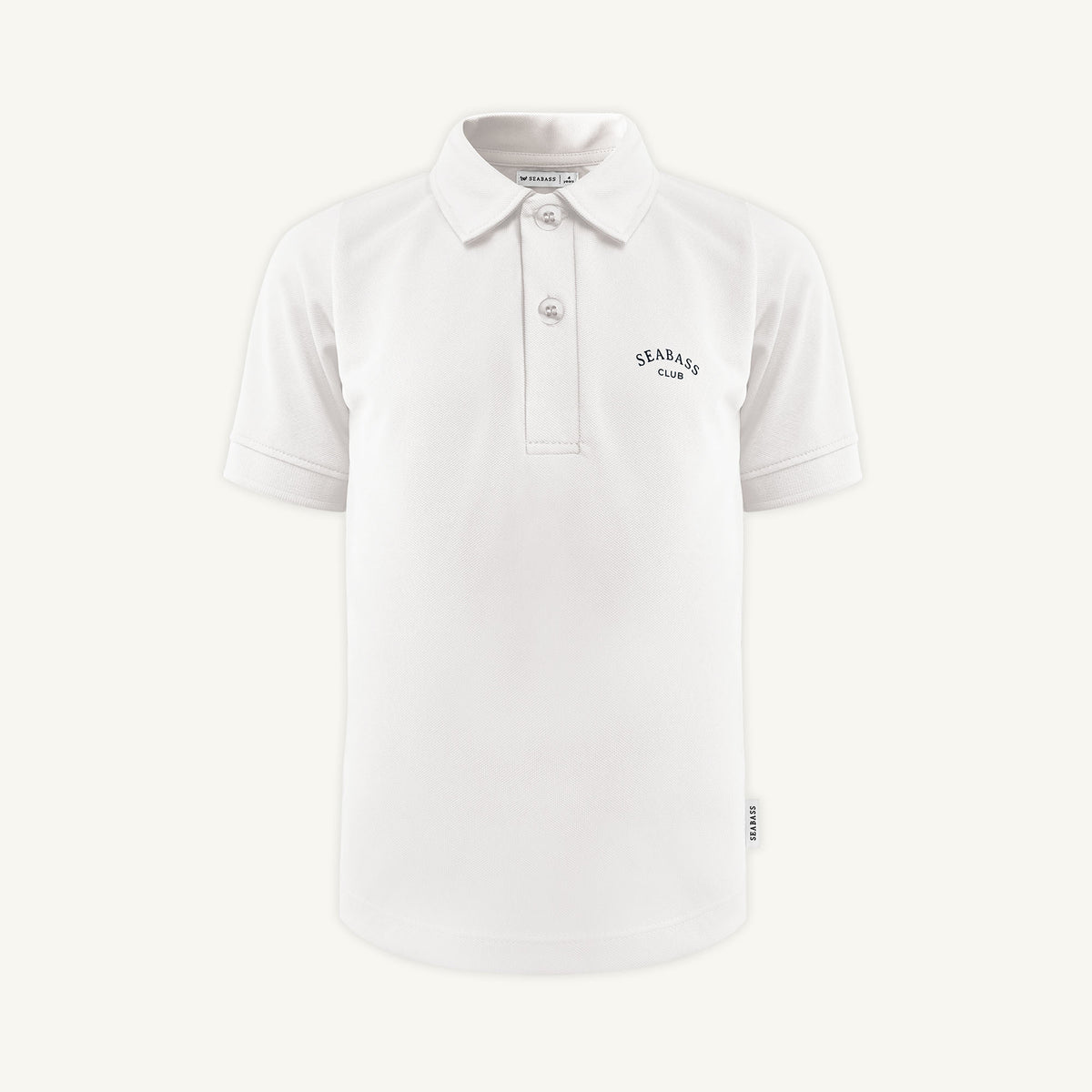 Jungs UV Polo Shirt Weiß